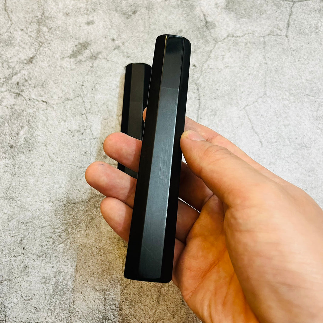 Mun Ebony Japanese Knife handle – boogwa - Custom Japanese Knife Handle ...